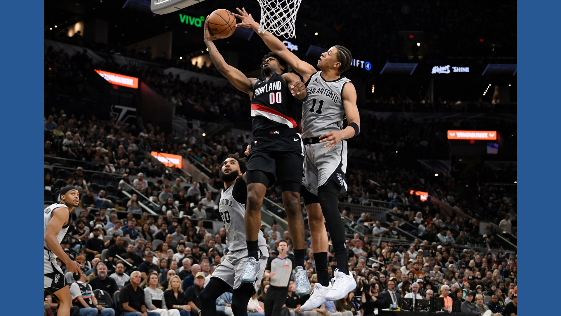Fox scores 25 points to lead short-handed Spurs past Trail Blazers 112 ...