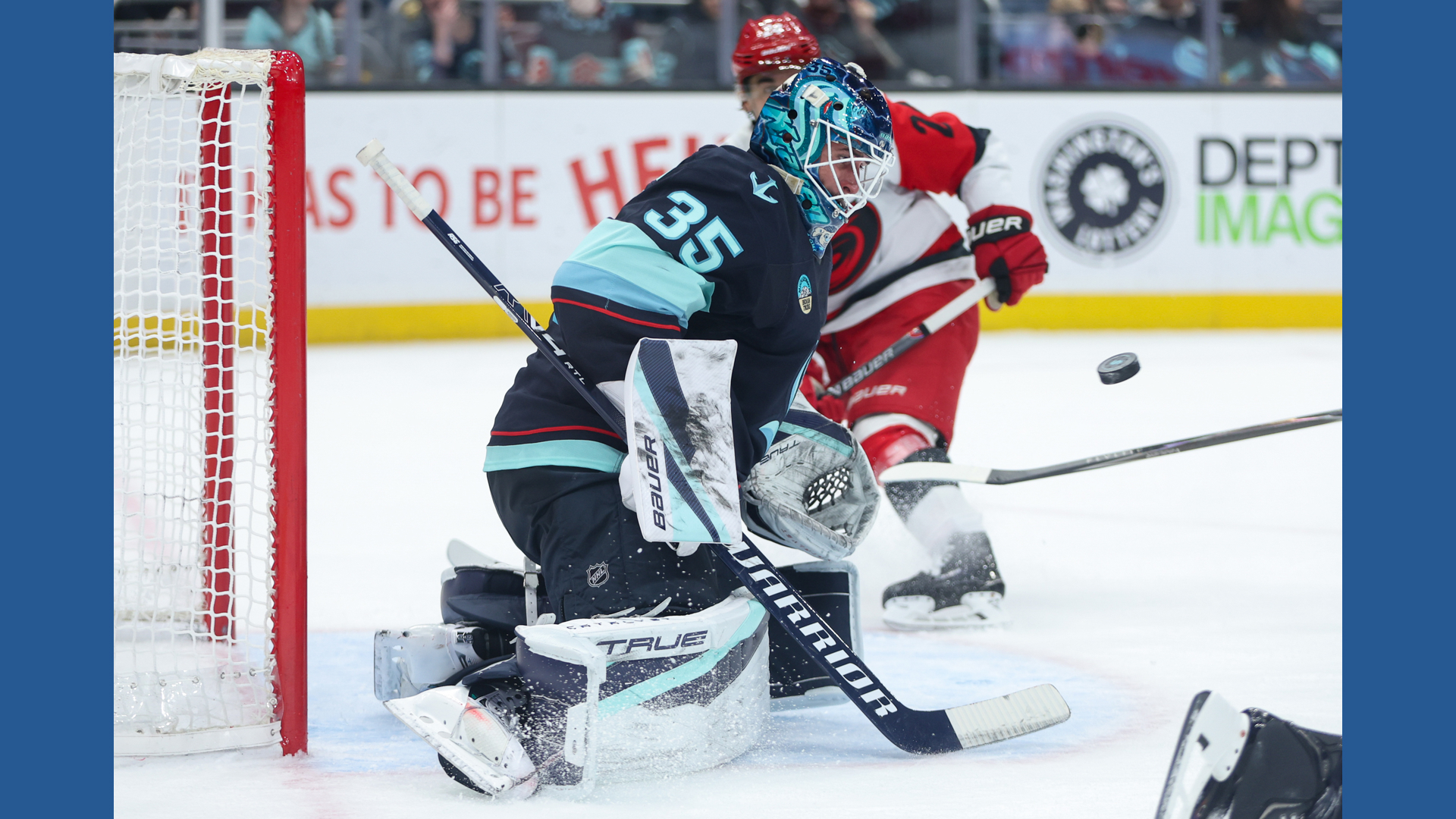 Daccord backstops Kraken to 2-1 win, ending 12-game point streak for ...