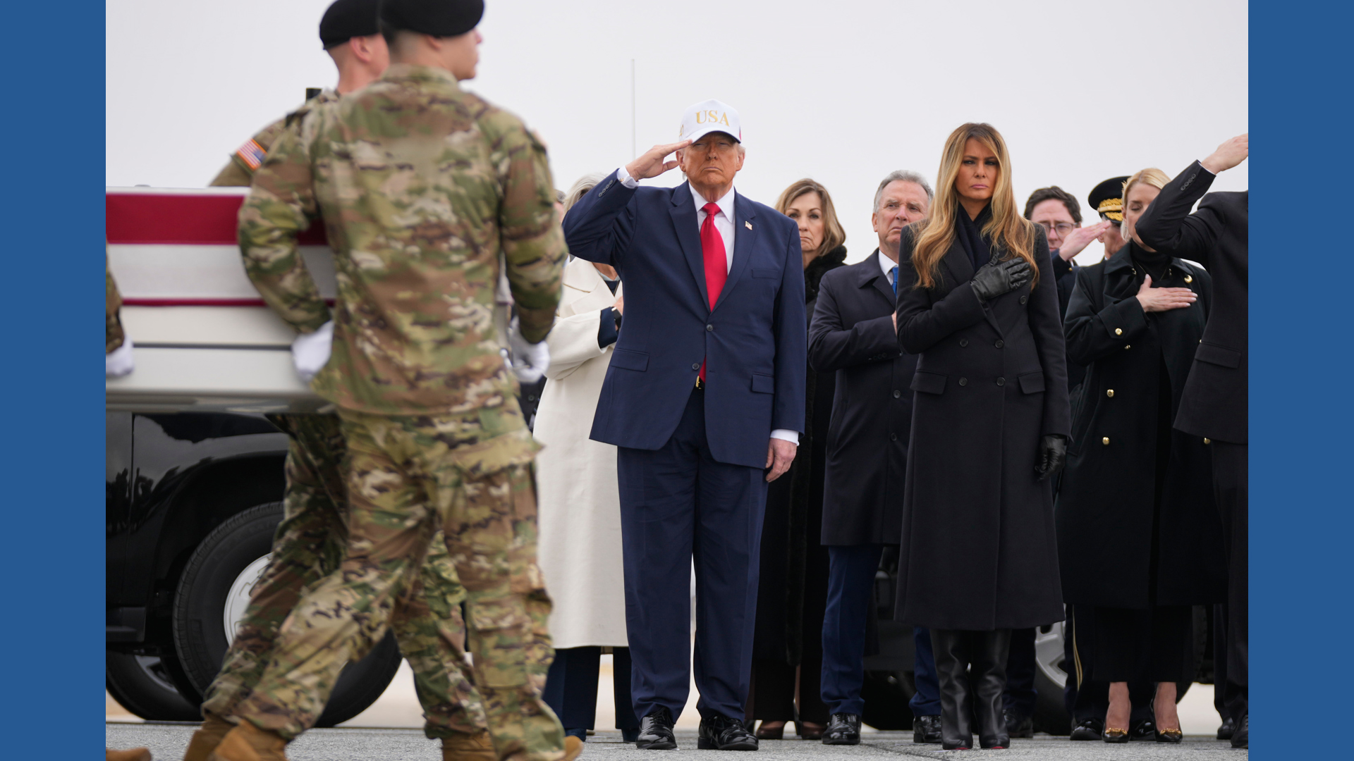 Trump will join grieving families for the return of soldiers killed in ...