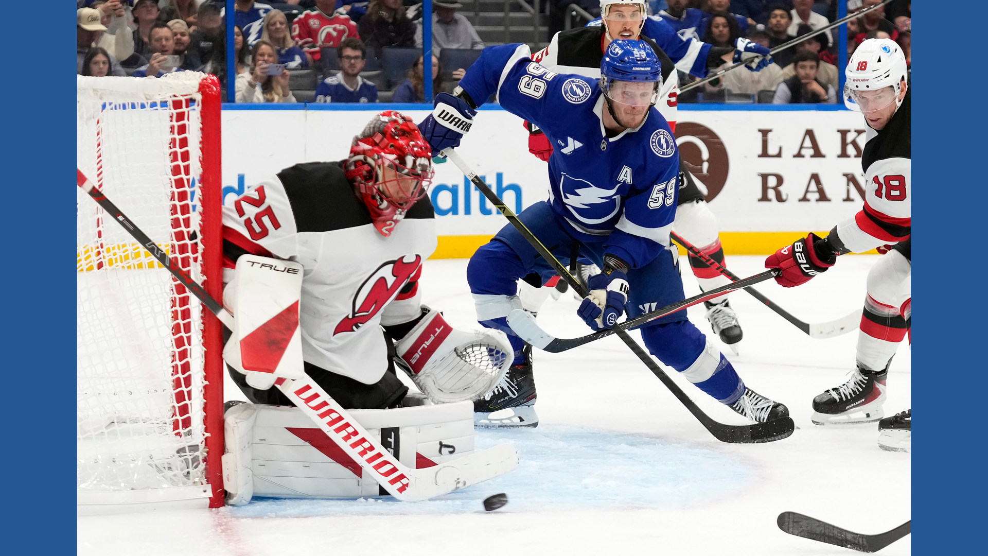 Jake Guentzel's 8th career hat trick powers Lightning to 5-1 victory ...