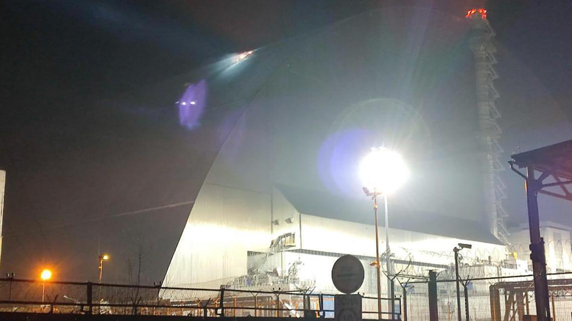 Outer shell of Ukraine's Chernobyl nuclear plant hit by drone | kgw.com