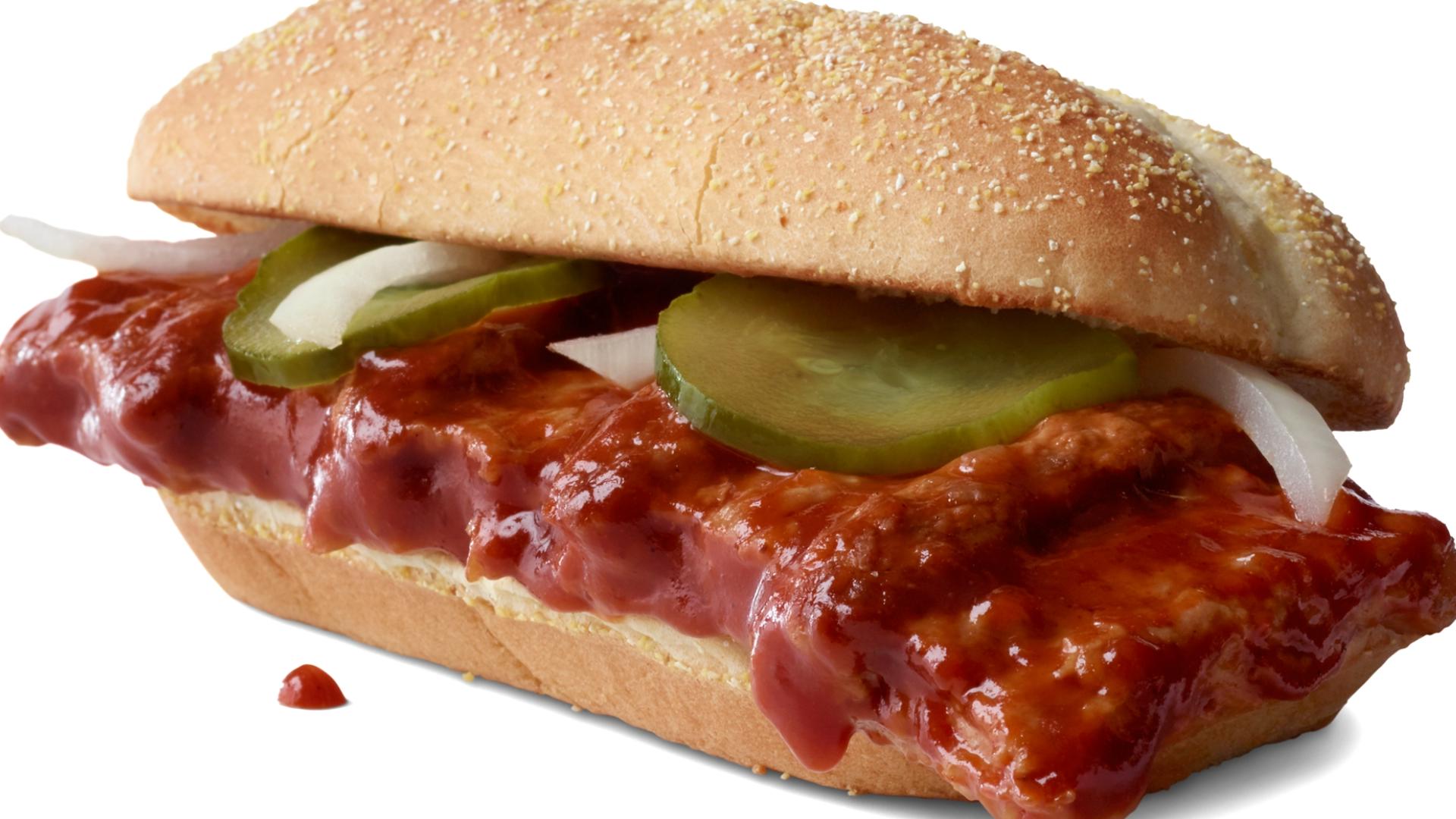 McRib is coming back to McDonald's menus for a limited time | kgw.com