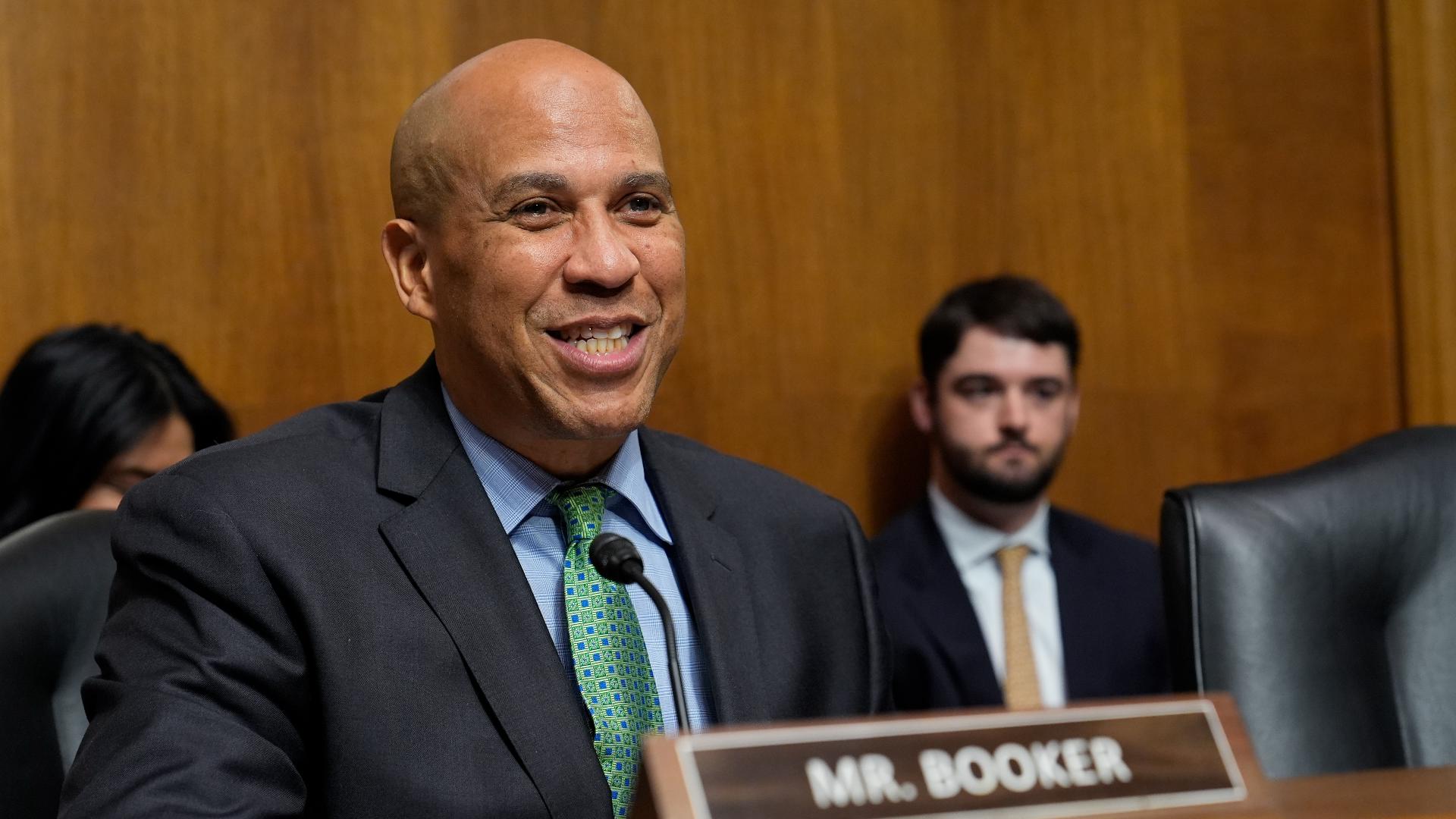 Cory Booker filibuster speech: Senator giving marathon speech to ...