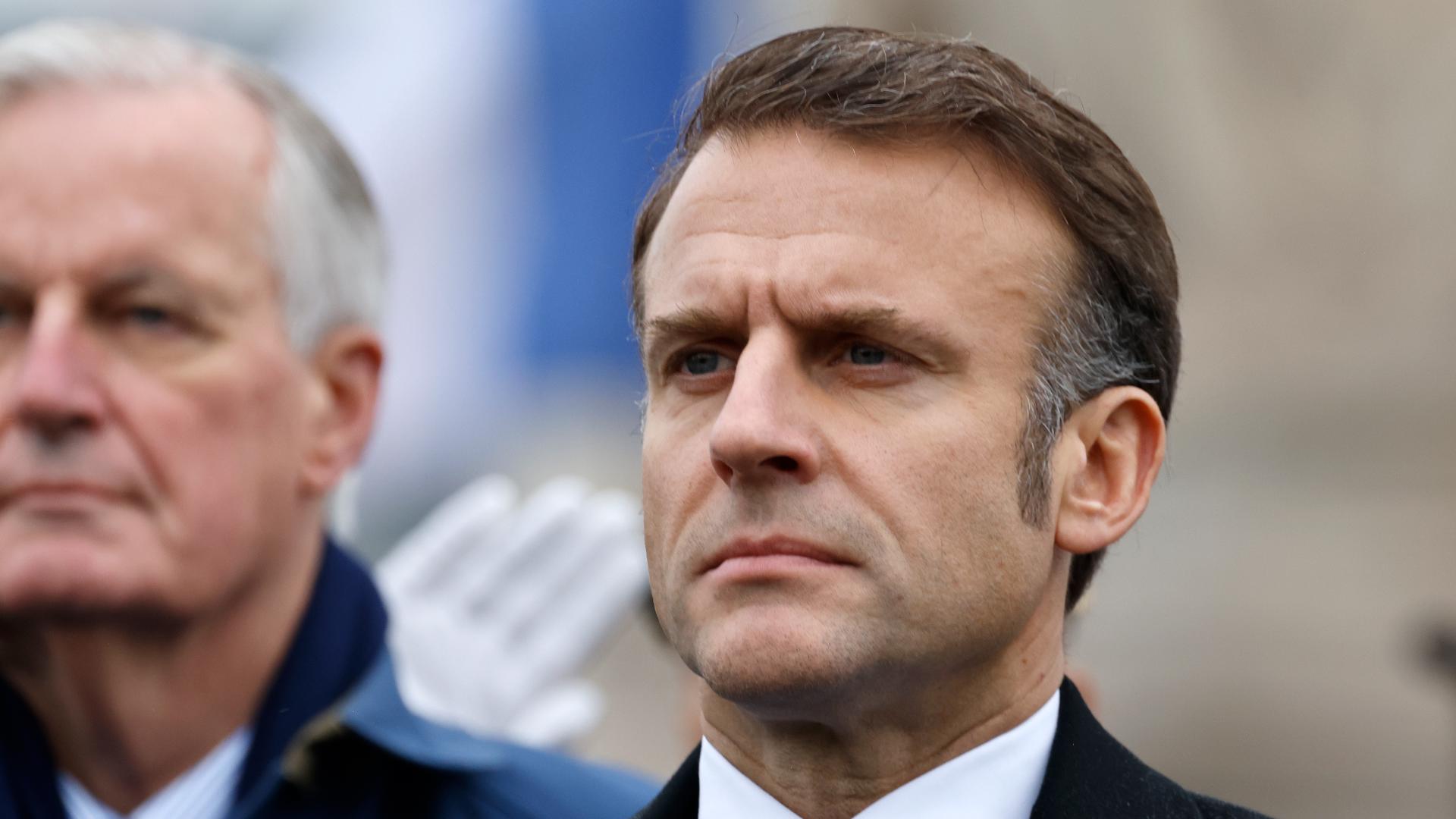 Macron to address France day after prime minister steps down | kgw.com