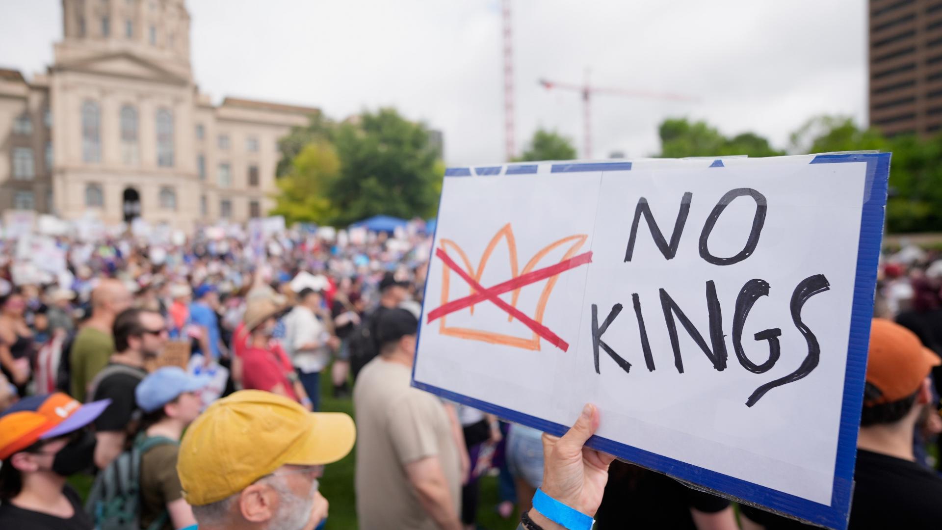 'No Kings' demonstrations take place across US Saturday | kgw.com