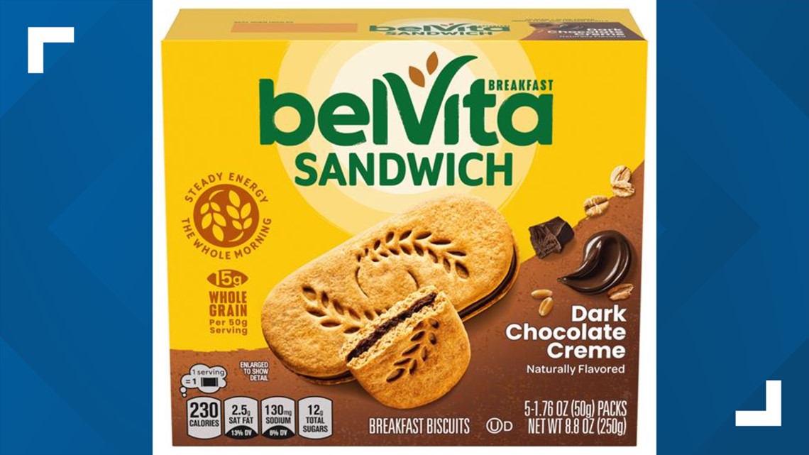 Belvita recall: Breakfast sandwiches may have undeclared peanuts | kgw.com