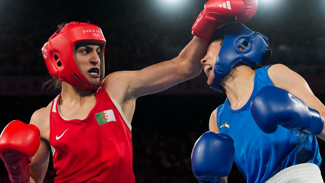 Algerian boxer Khelif says she's not intimidated by Trump | kgw.com