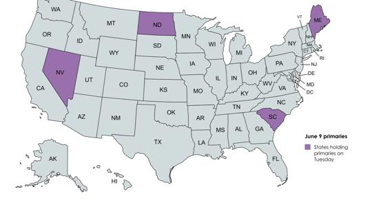 Key races to watch in the June 9 primaries: Live results map for ...