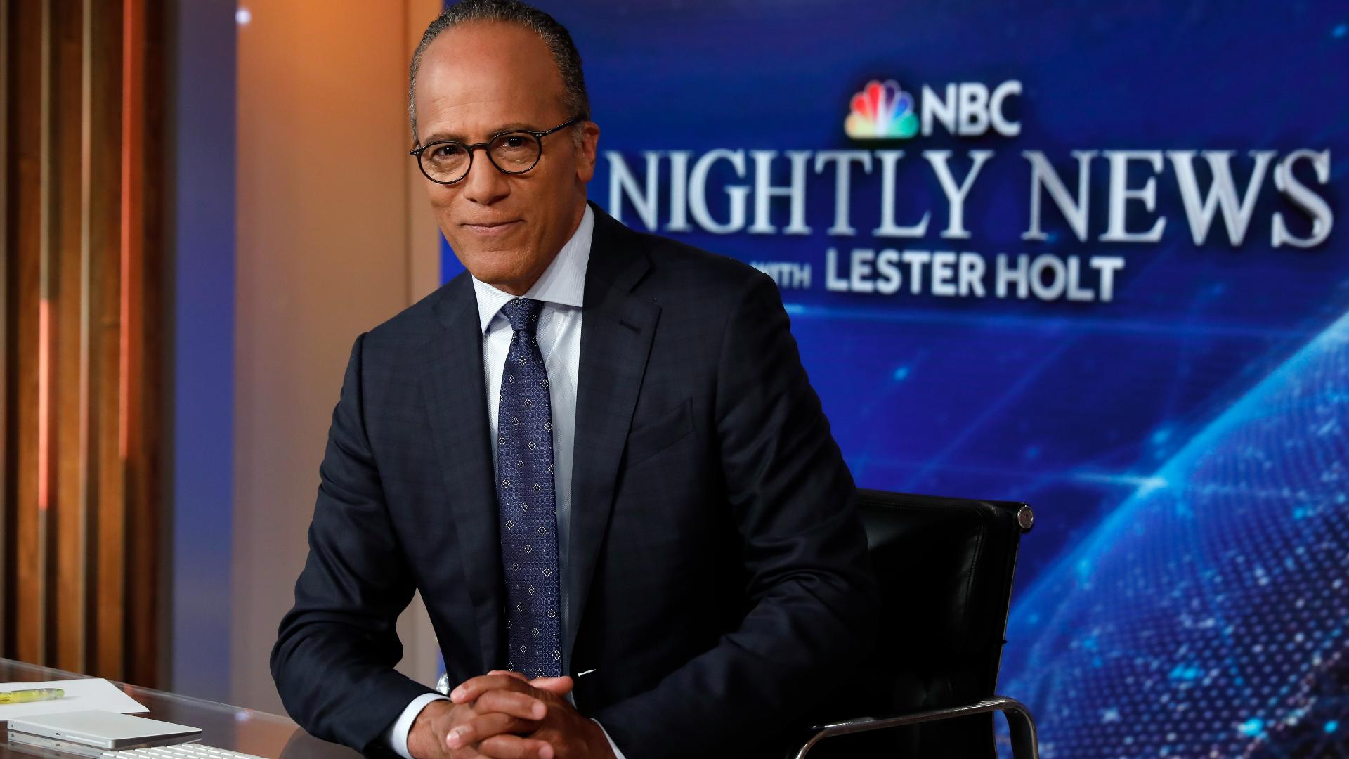 Lester Holt stepping down as 'NBC Nightly News' anchor | kgw.com