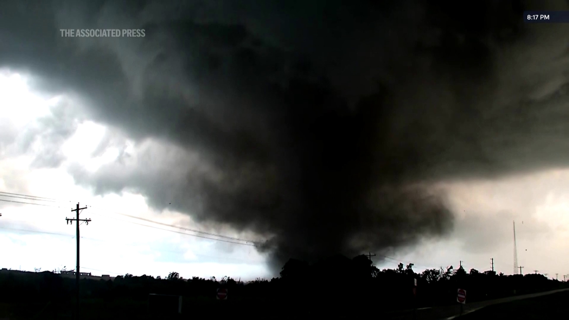 Tornado barrels through Oklahoma, damaging homes and shutting down ...