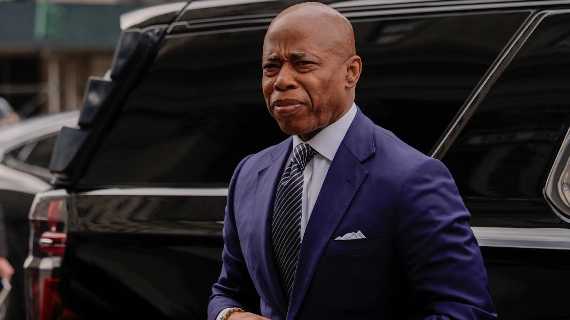 Current Mayor Eric Adams drops out of campaign for NYC Mayor | kgw.com