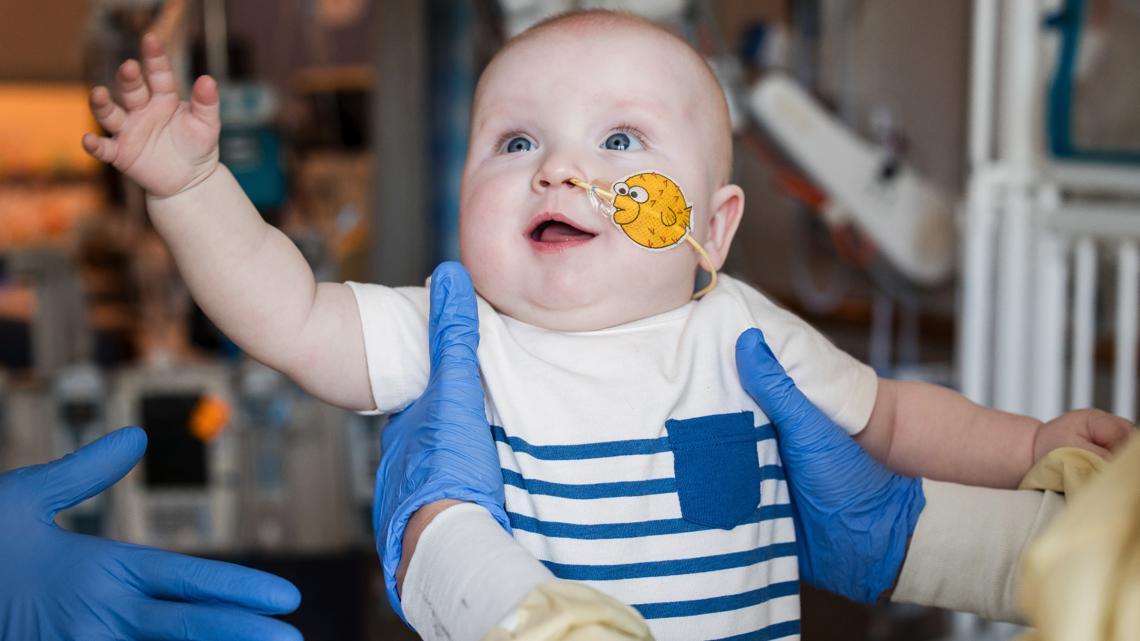 Gene editing helps baby thrive with rare genetic disease | kgw.com