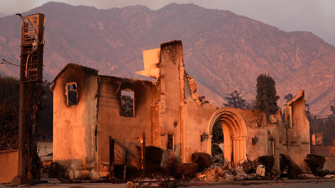 Wildfires continue to rage in L.A. as families consider rebuilding ...