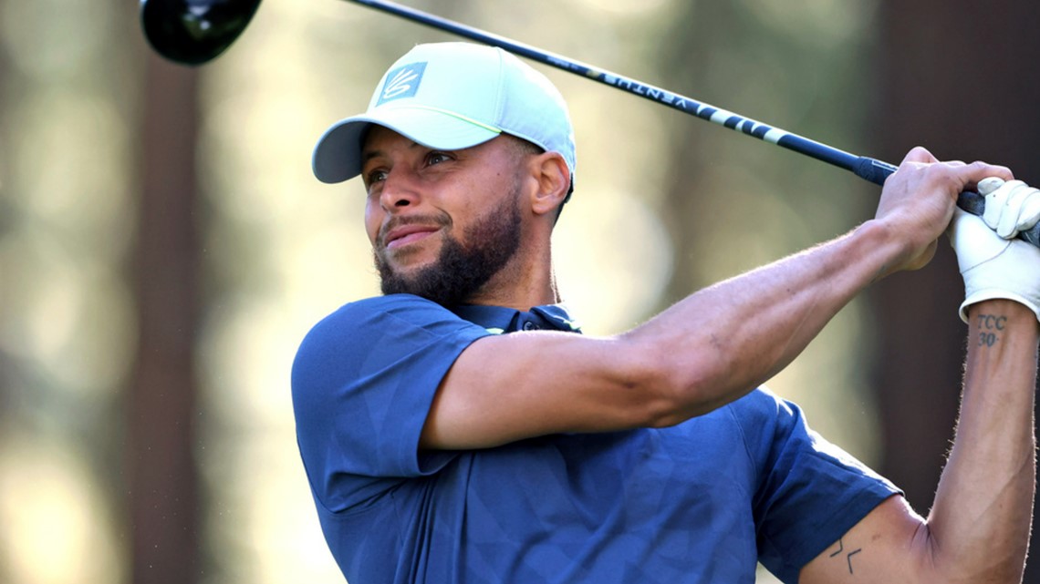 Steph Curry makes hole-in-one at celebrity golf tournament | kgw.com