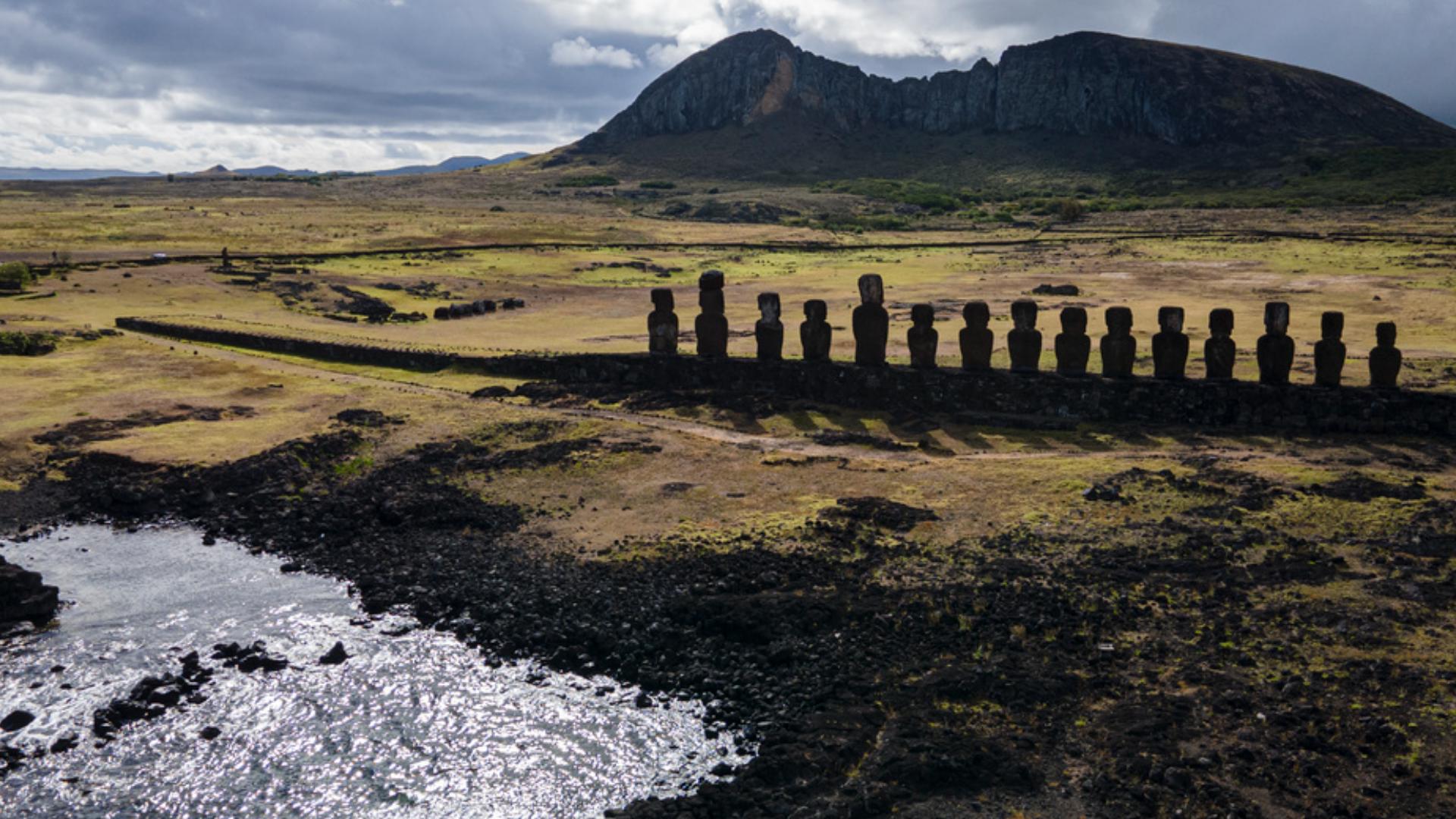 Rising seas threaten Easter Island's iconic moai statues | kgw.com