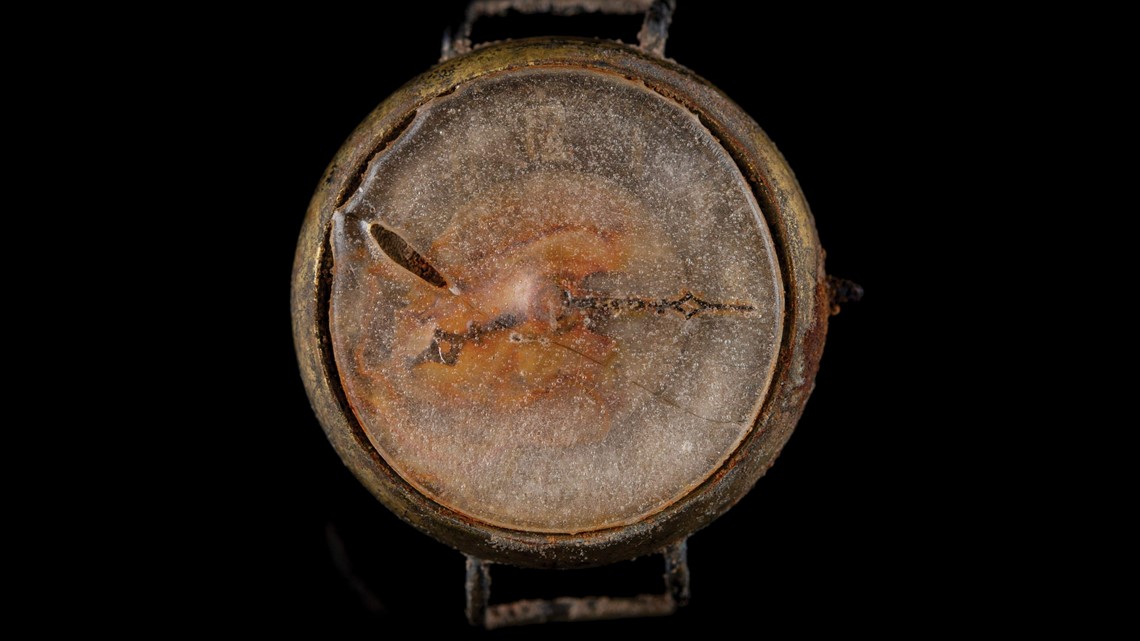 Watch melted during atomic blast over Hiroshima sells at auction | kgw.com