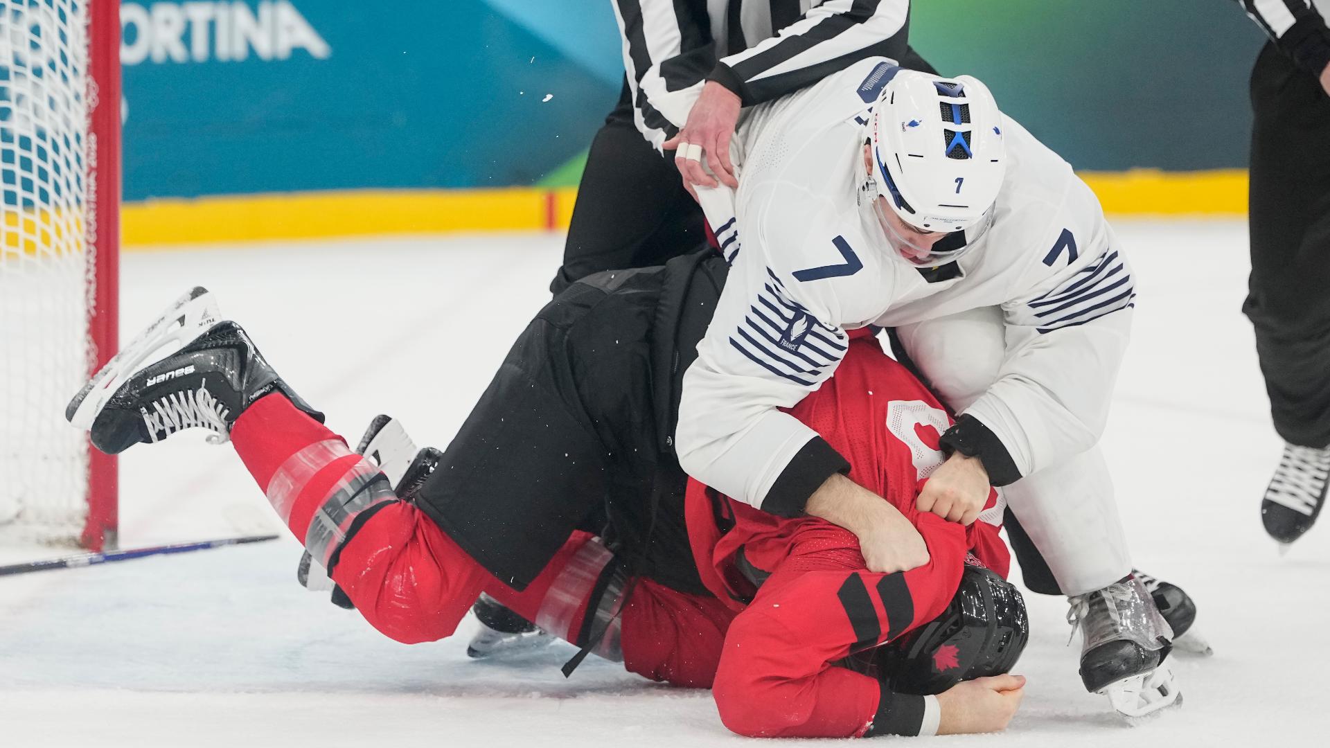 French Player Who Fought Canada S Tom Wilson Has Been Suspended For The
