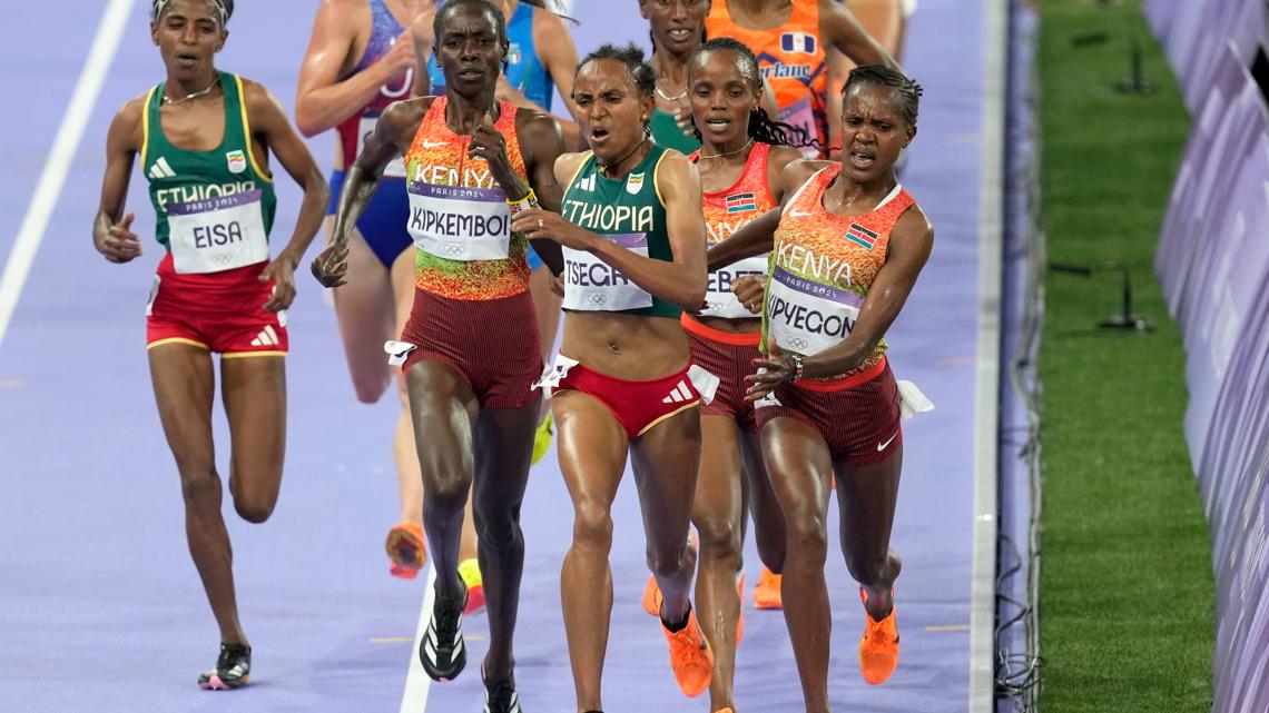 Kenya's Faith Kipyegon's 5000m silver reinstated. | kgw.com