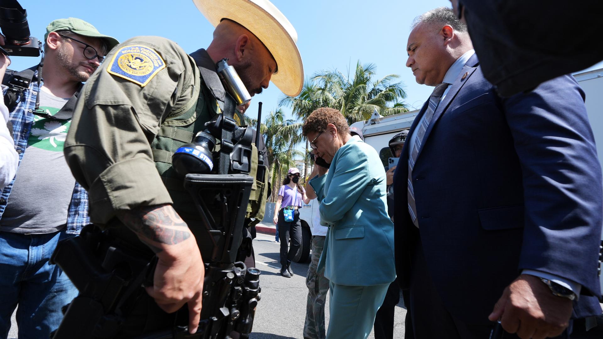 MacArthur Park raid in LA: Military-style operation raises questions | kgw.com
