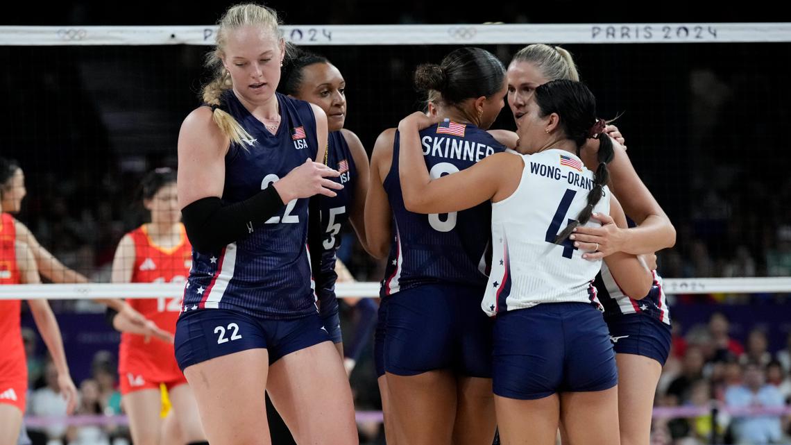 Why does one volleyball player wear a different color? | kgw.com