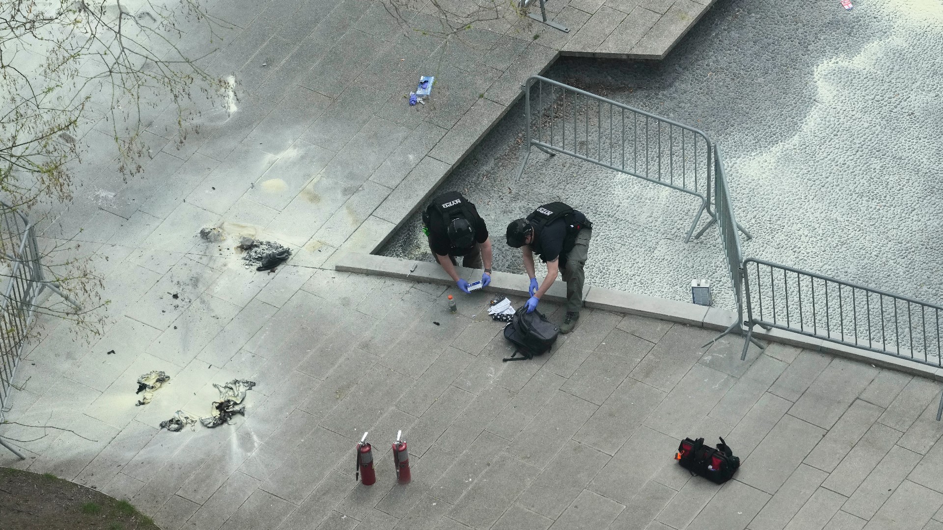 Police identify man who set himself on fire outside Trump trial | kgw.com