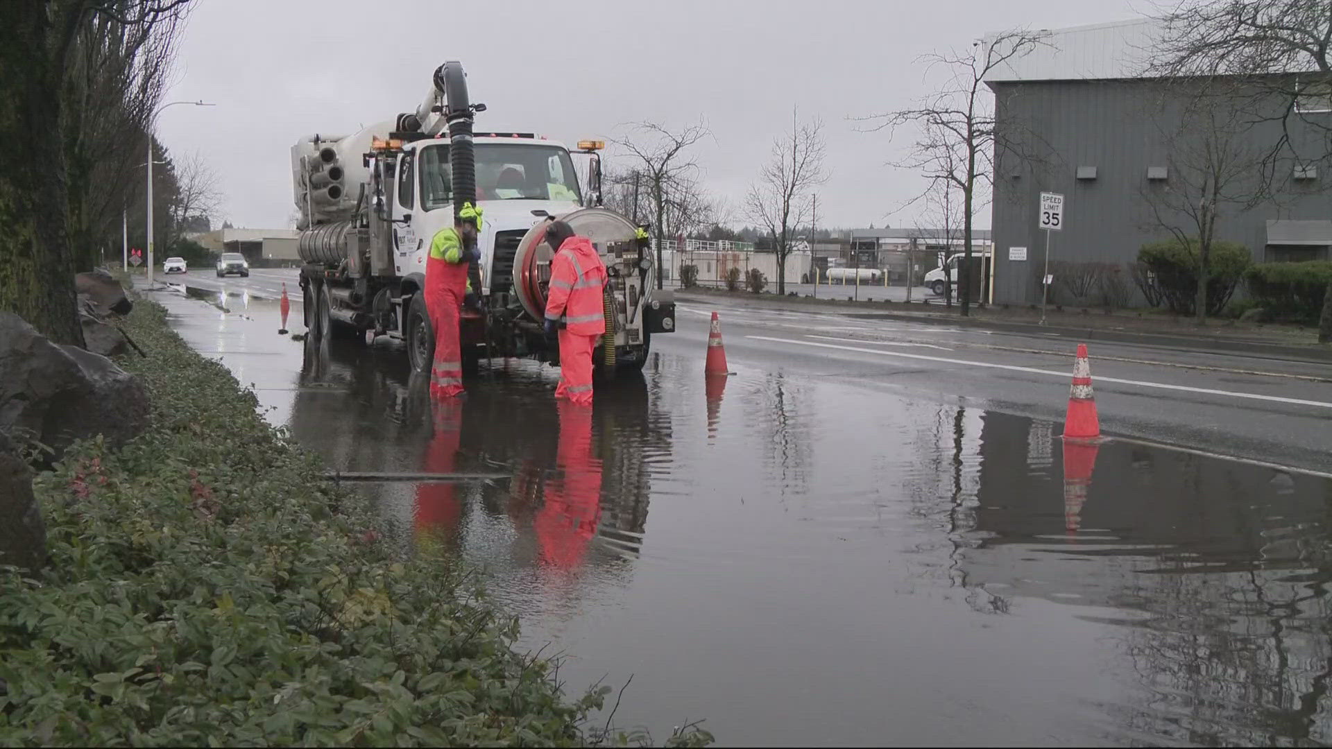 Portland's Big Pipe hit 100% capacity, causing sewer overflow to the ...