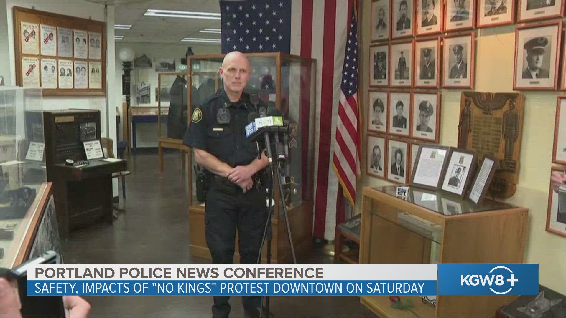 Full Press Conference | Portland Police on safety plans for ‘No Kings ...