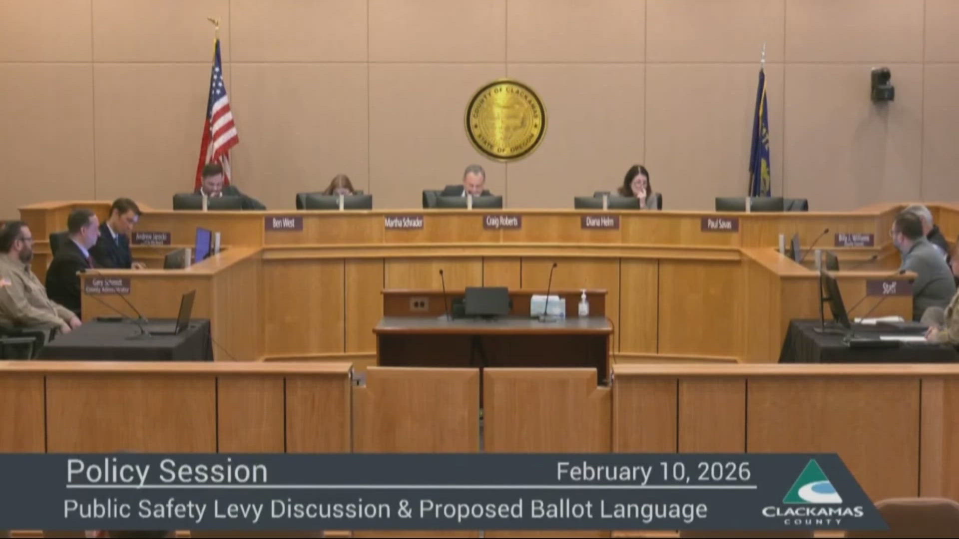 Clackamas County finalizes public safety levy for May ballot | kgw.com