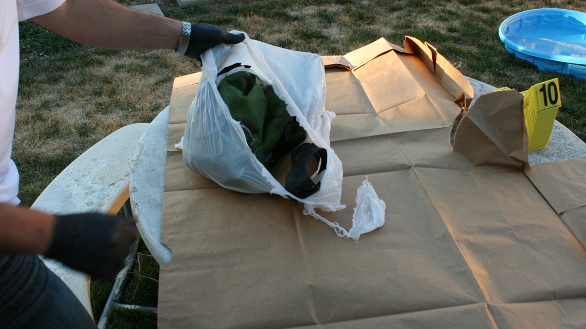 PHOTOS: Evidence found inside Edwin Lara's shed | kgw.com