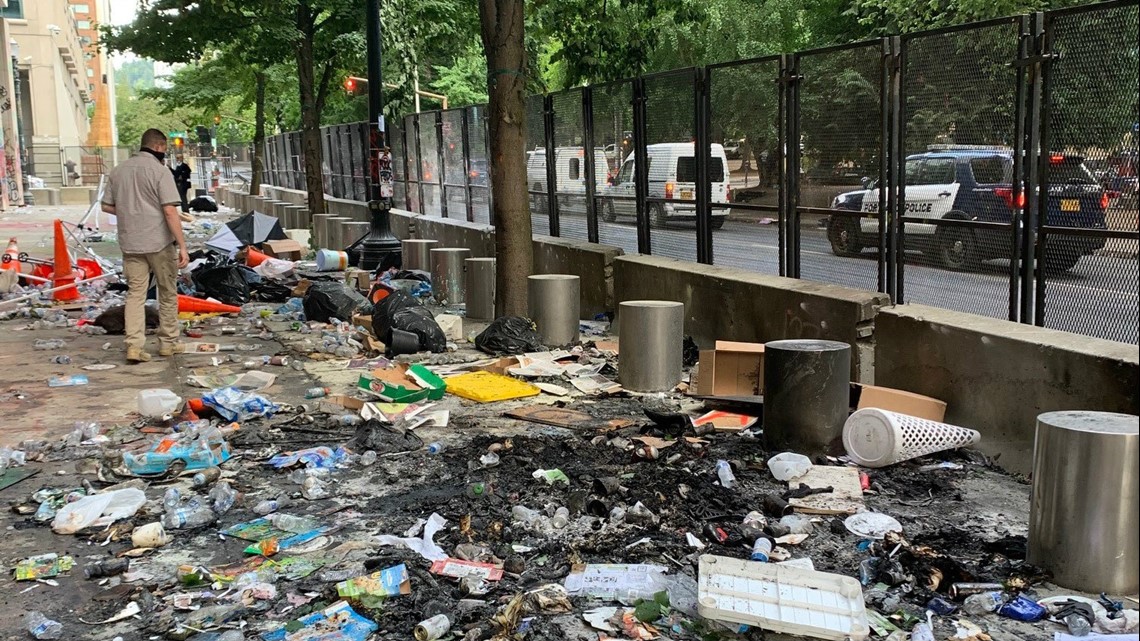 18 arrested related to violence in downtown Portland | kgw.com