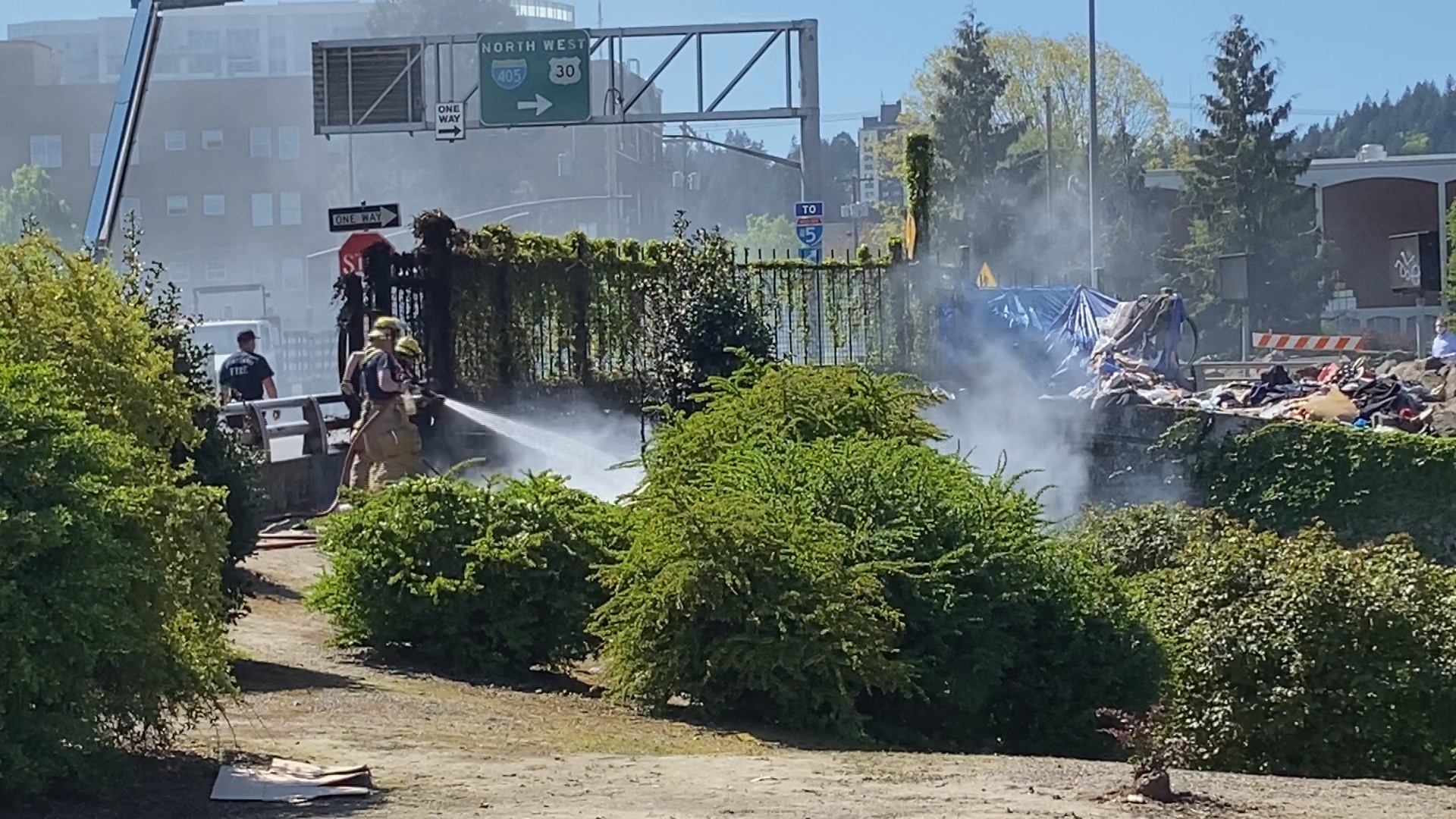 Amid dry conditions, fires tied to Portland's homeless camps up 130% in ...