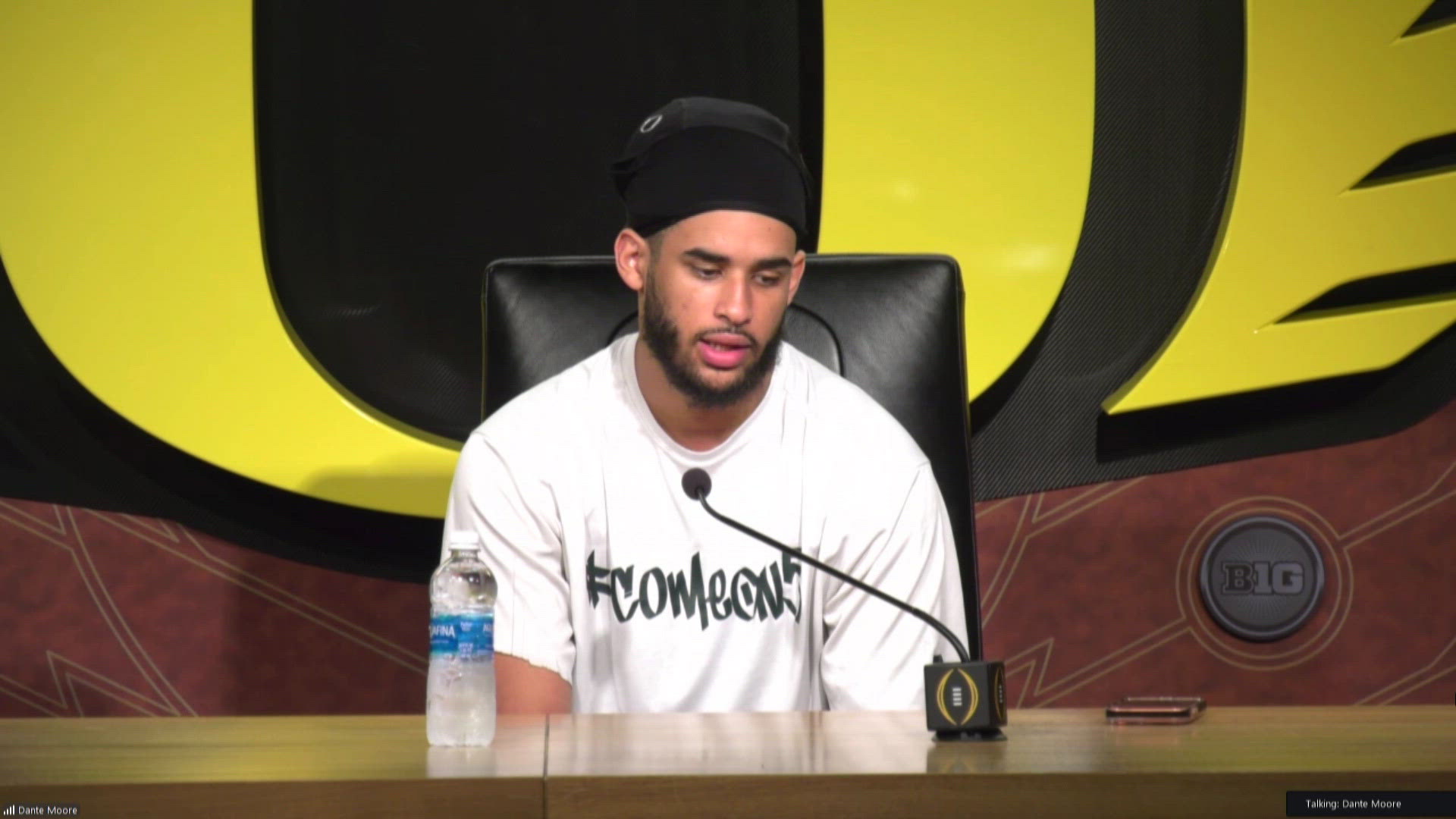 Ducks QB Dante Moore on learning from the Indiana loss: 'I just learned ...
