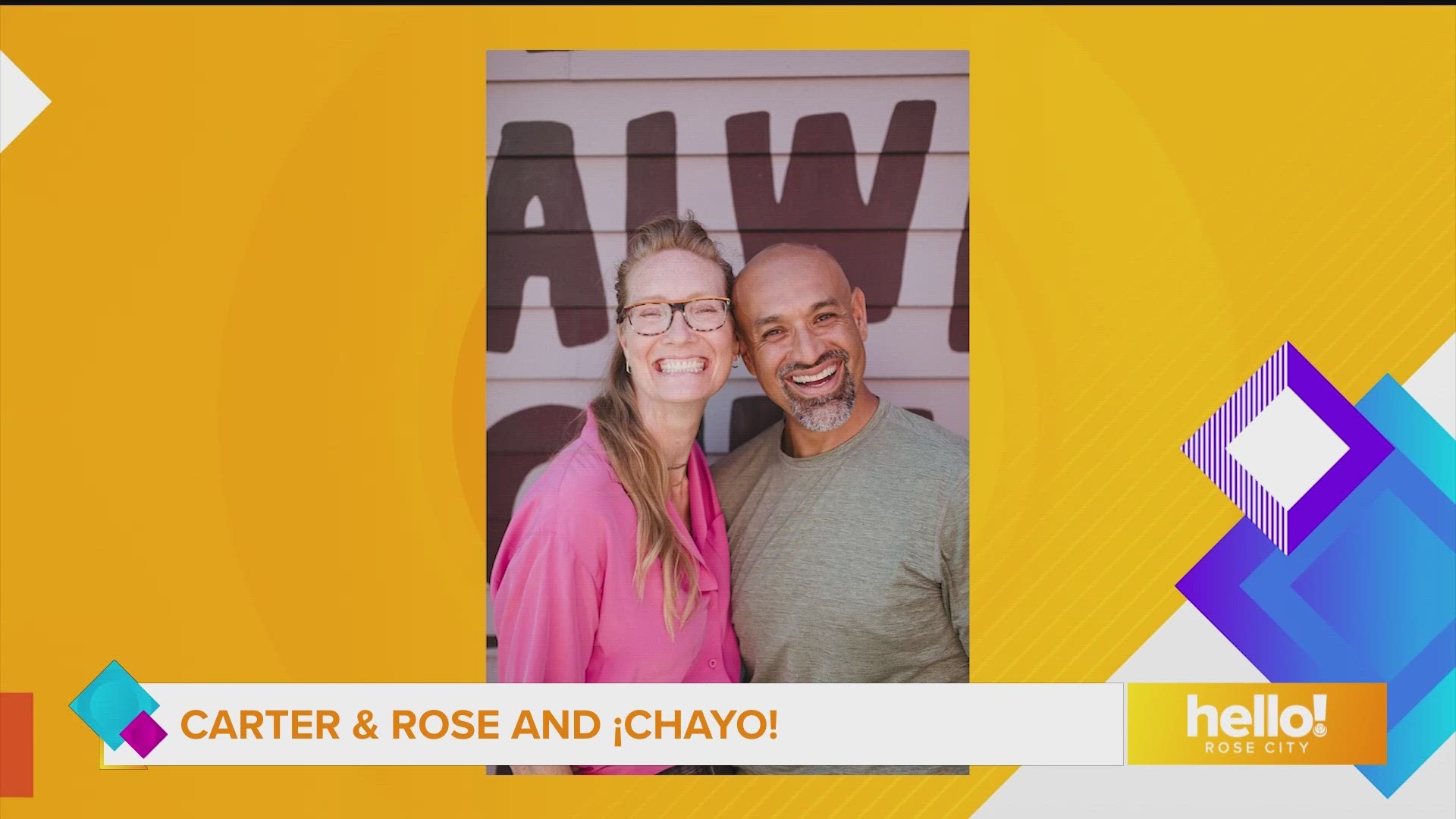 Meet the couple behind Carter & Rose and ¡Chayo! | kgw.com