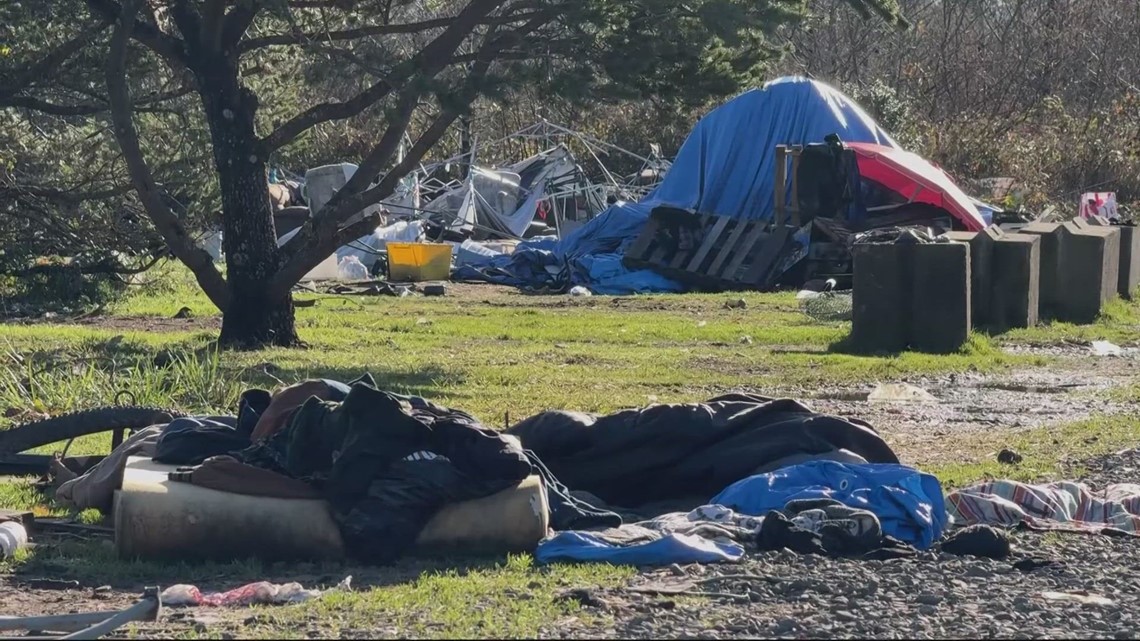 Homeless folks in Seaside still recovering from recent rainstorm | kgw.com