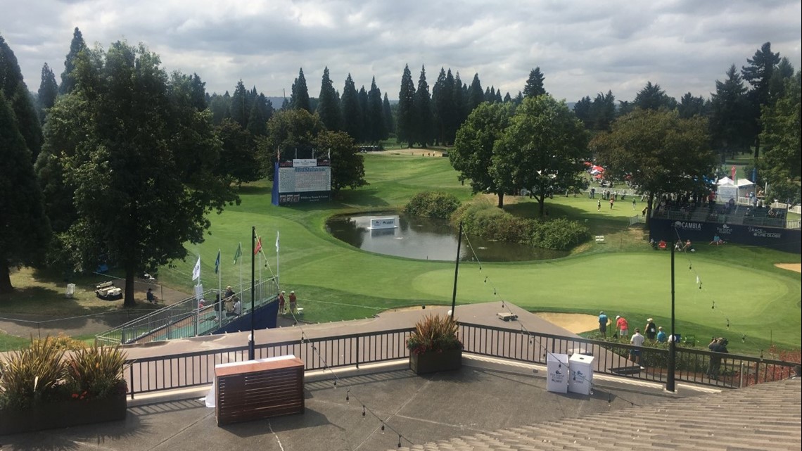Dutch golfer Dewi Weber leads the Portland Classic | kgw.com