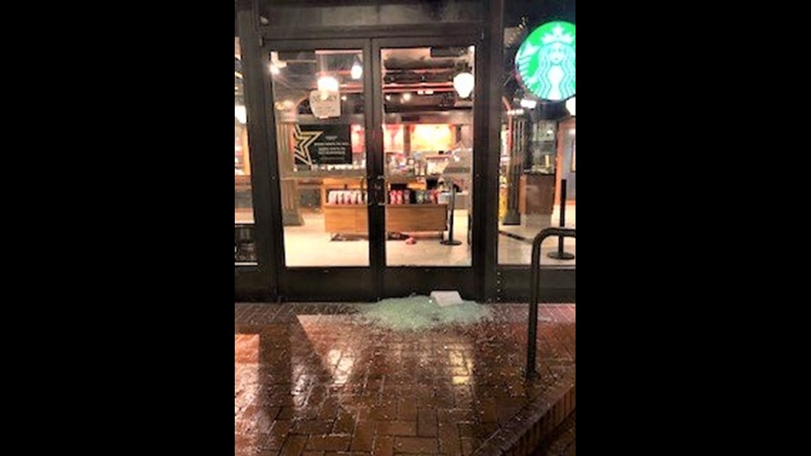 Photos: Damage from New Year's Even downtown riot | kgw.com