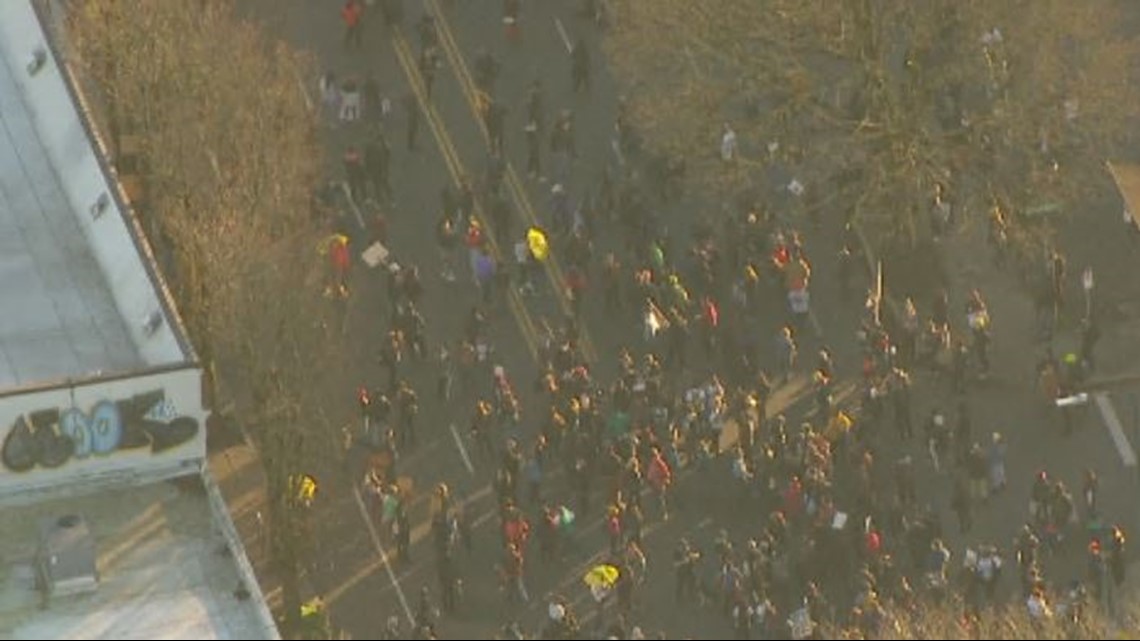 Hundreds join Portland Martin Luther King Jr. march | kgw.com