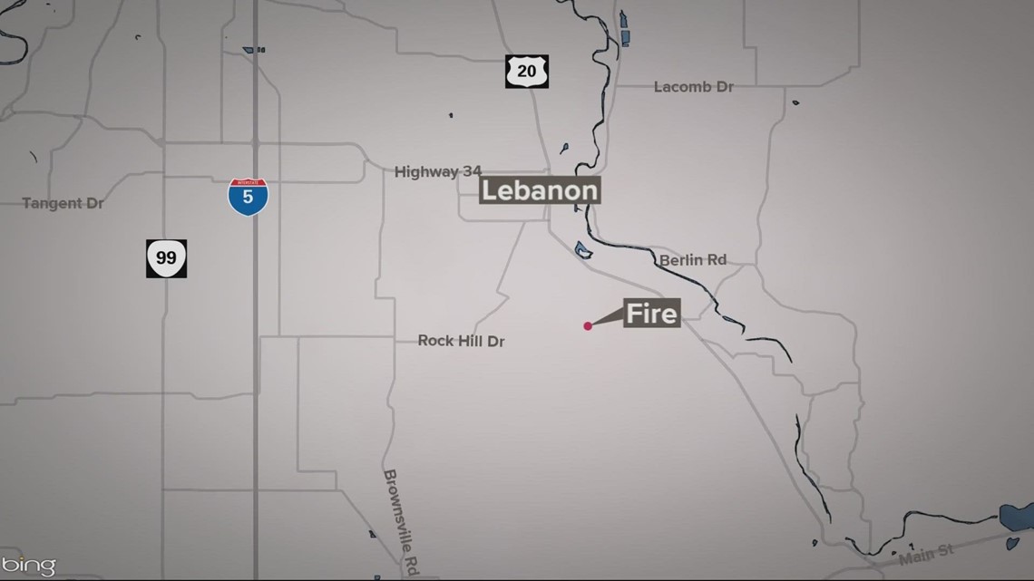 Evacuation orders lifted in Lebanon wildfire | kgw.com
