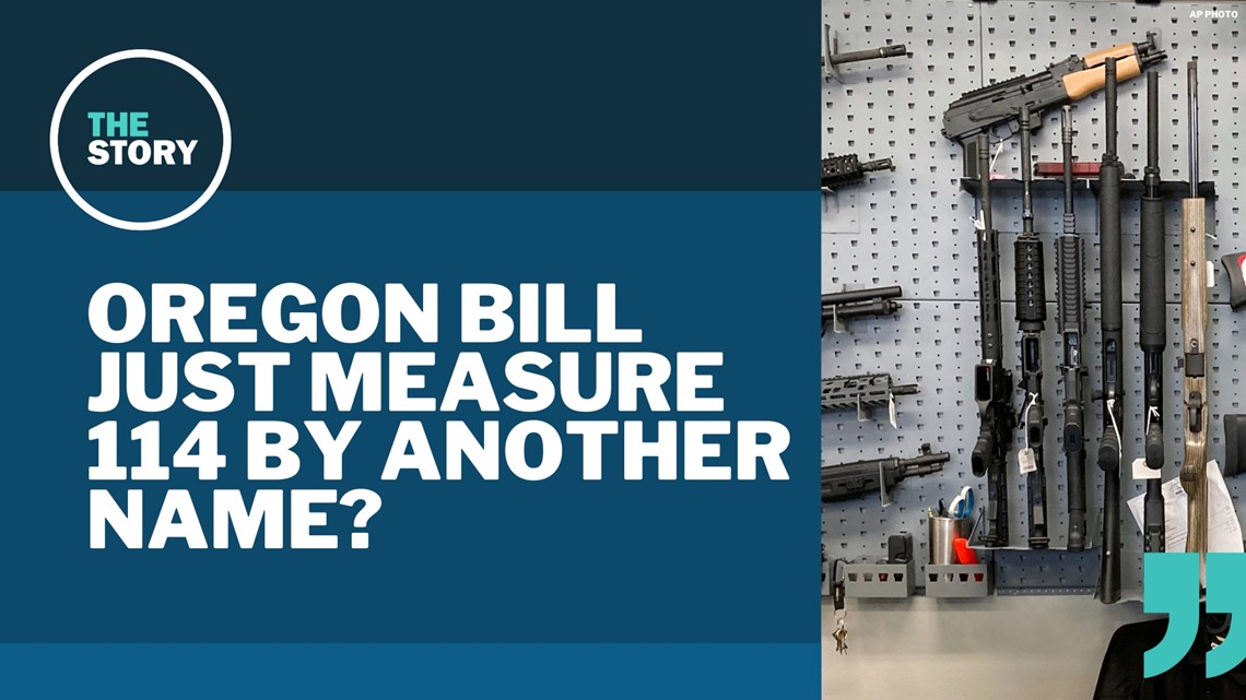 Oregon lawmakers introduce gun control bill mirroring Measure 114 | kgw.com