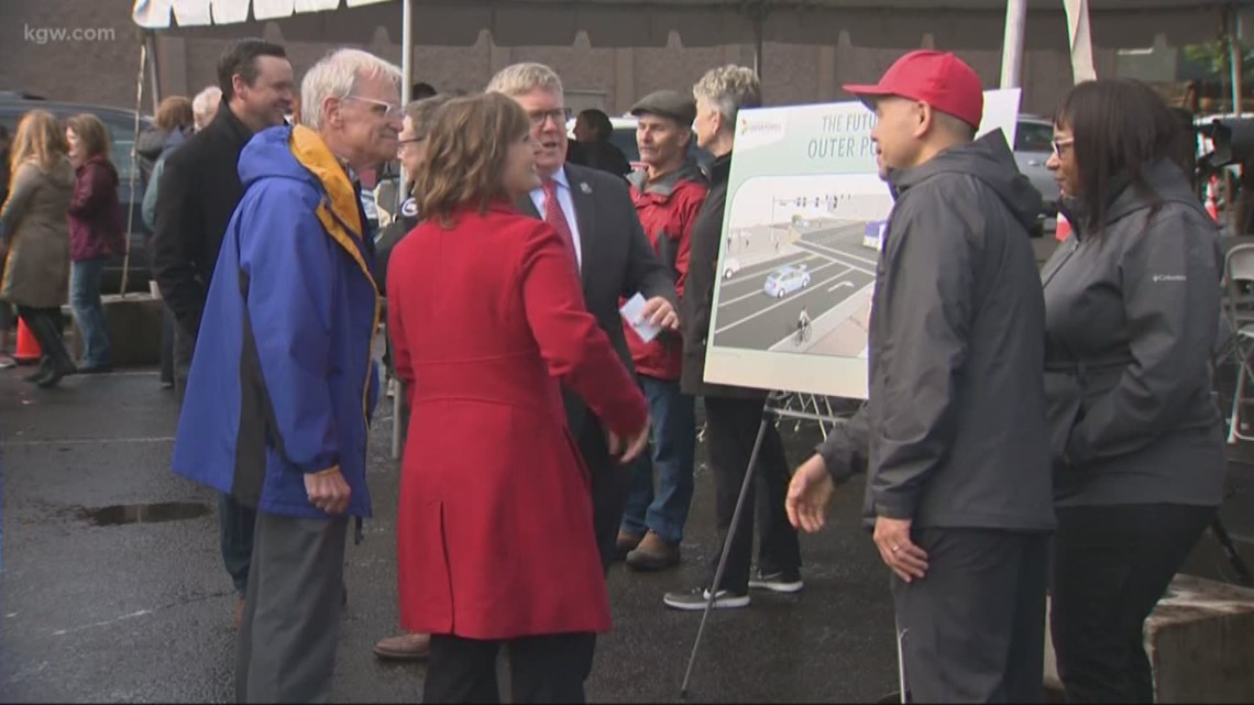 Safety Improvement coming to high crash corridor in SE Portland | kgw.com
