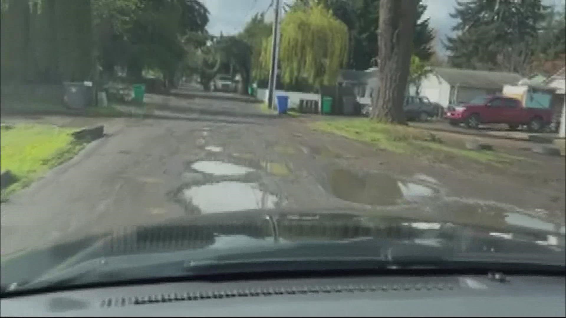 Are these the worst potholes in Portland? | Driving Me Crazy | kgw.com
