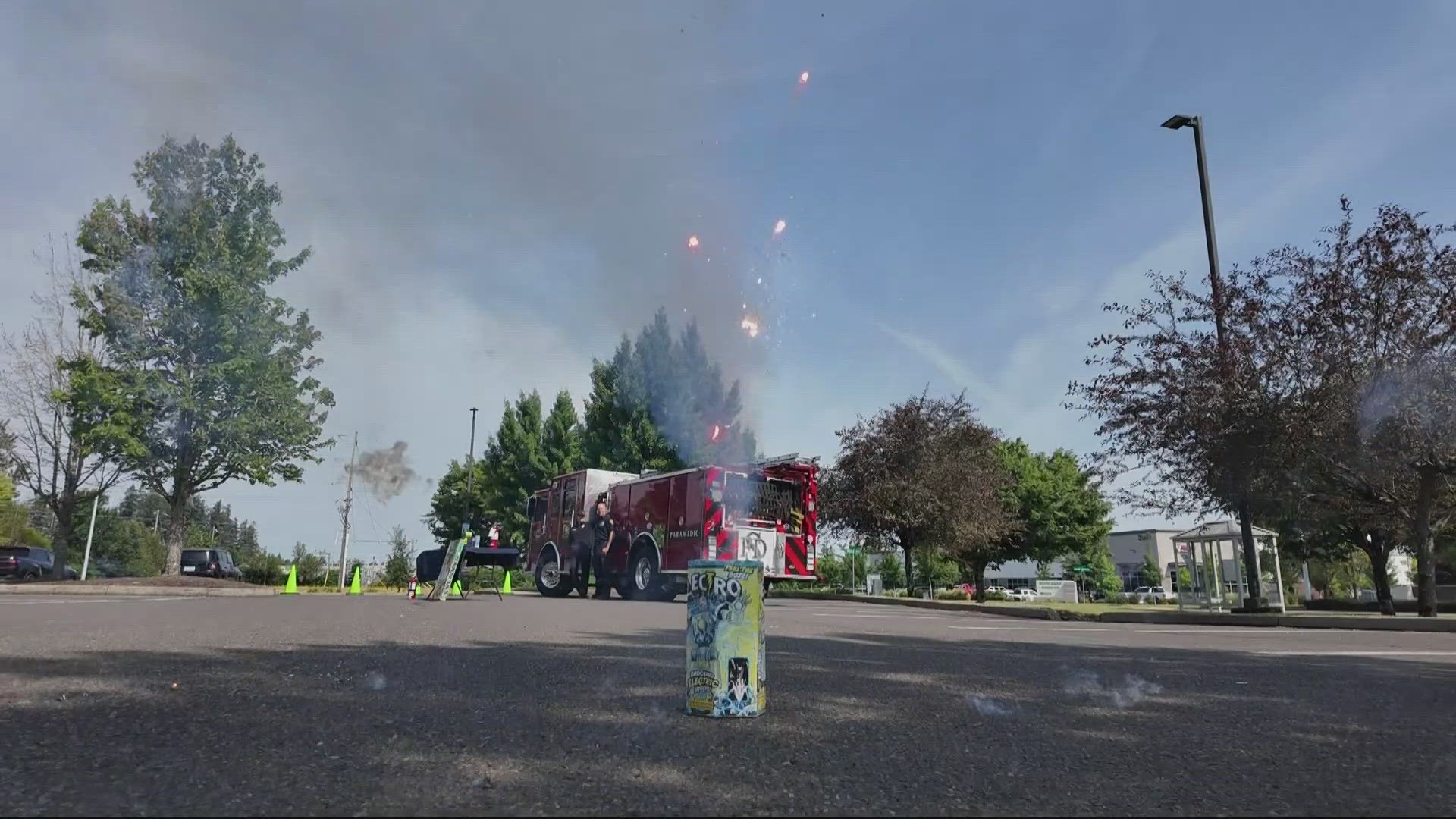 Oregon fireworks sales begin; officials stress safety, warn of fines ...