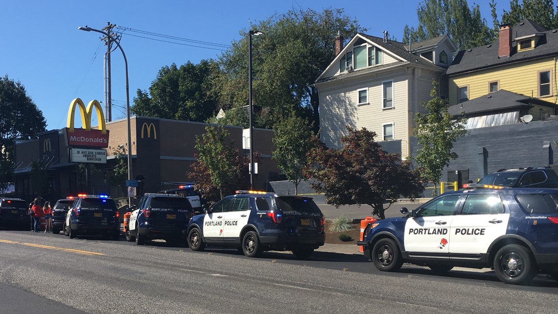 Video: Suspect grabs woman, tackled by bystander, Portland police | kgw.com