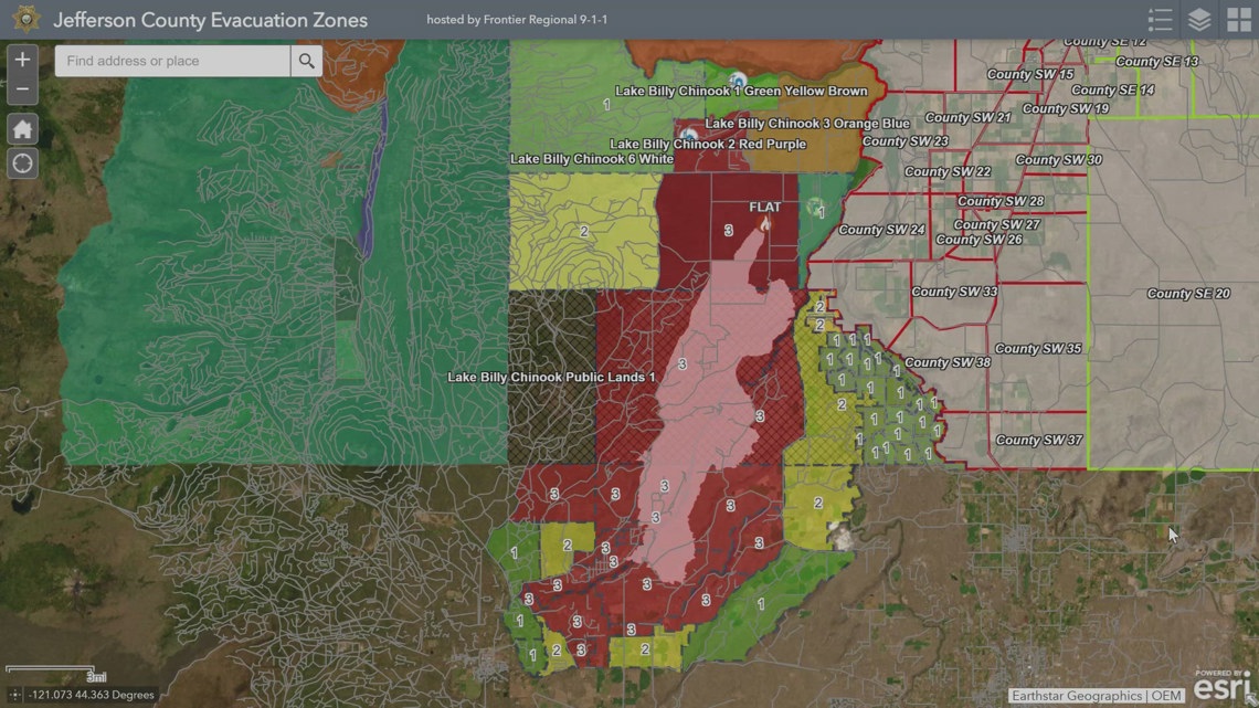Central Oregon's Flat Fire estimated at 18,000 acres | kgw.com