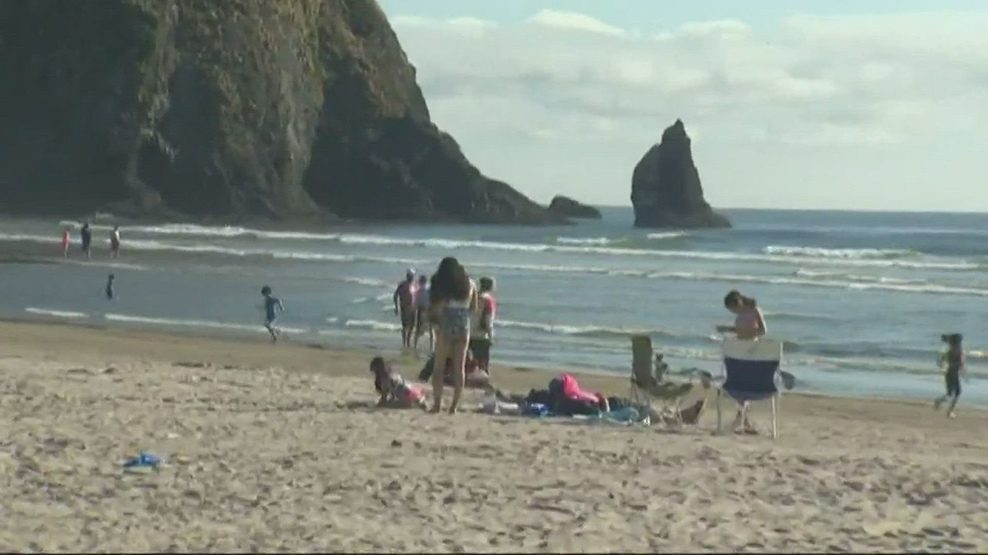 Shark sighting at Cannon Beach | kgw.com