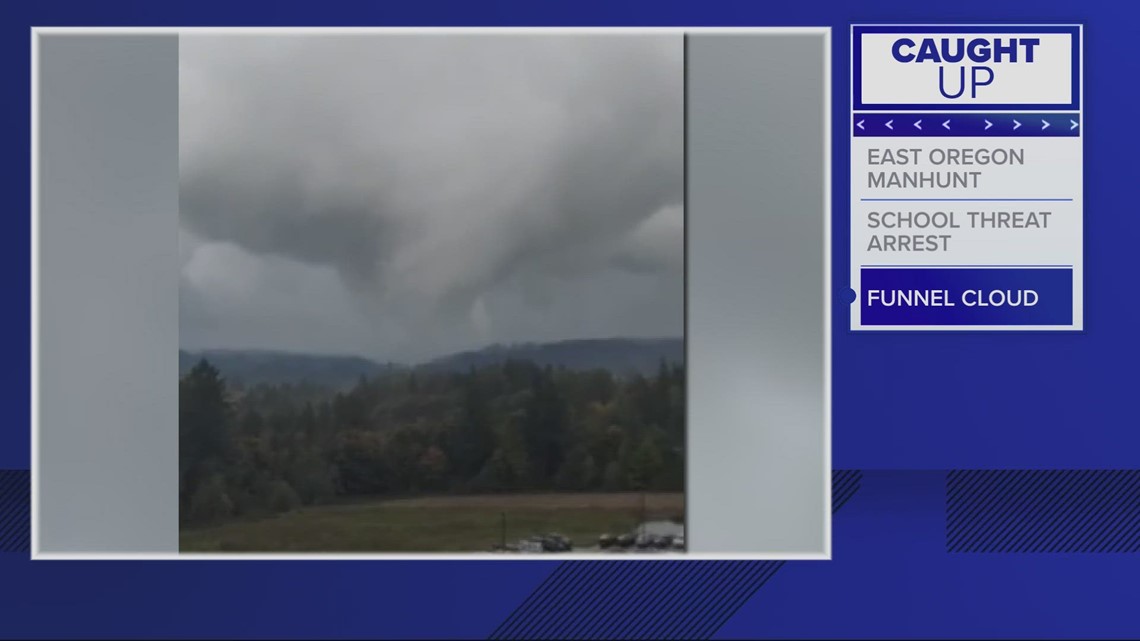 Brief tornado spotted near La Center, Washington | kgw.com