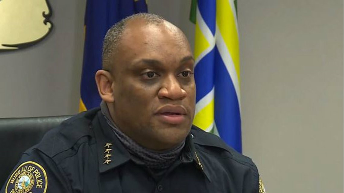 Portland police chief, officer talk about violence downtown | kgw.com