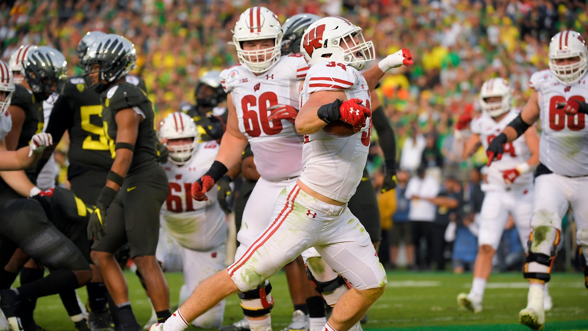Reporter's notebook: Oregon beats Wisconsin in 2020 Rose Bowl | kgw.com