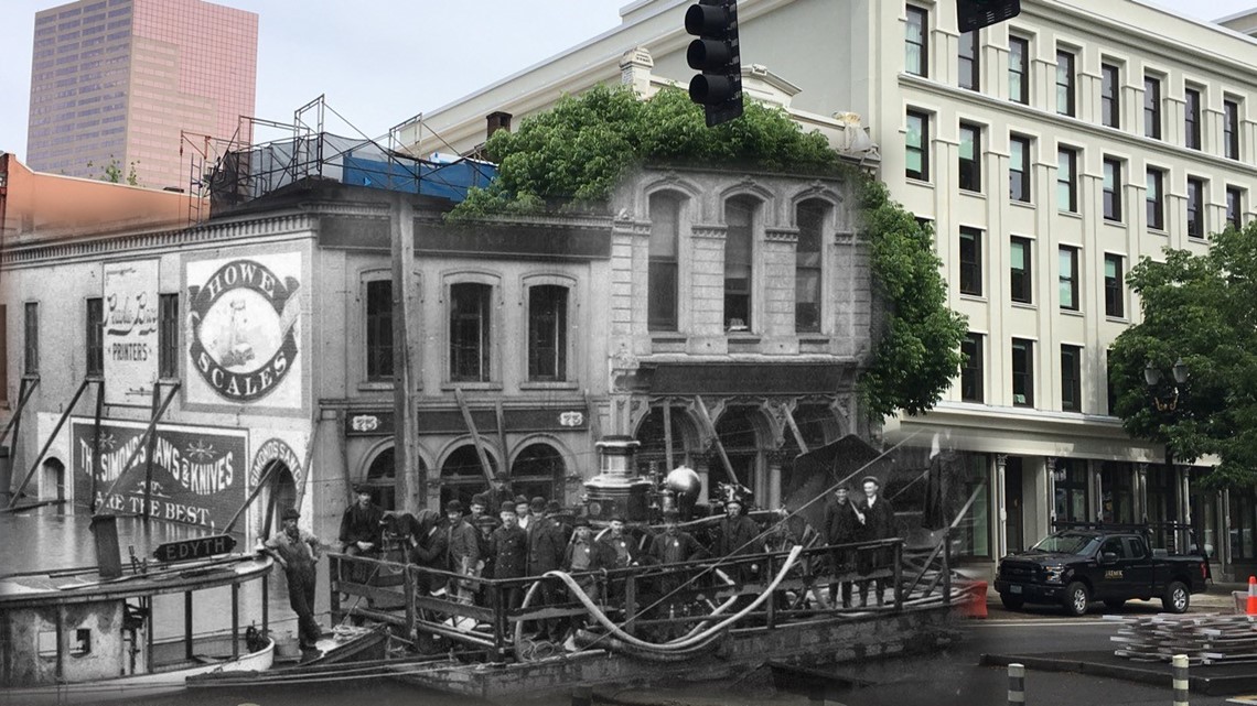 Portland's worst (and grossest) flood: Sunrise Rewind looks back | kgw.com