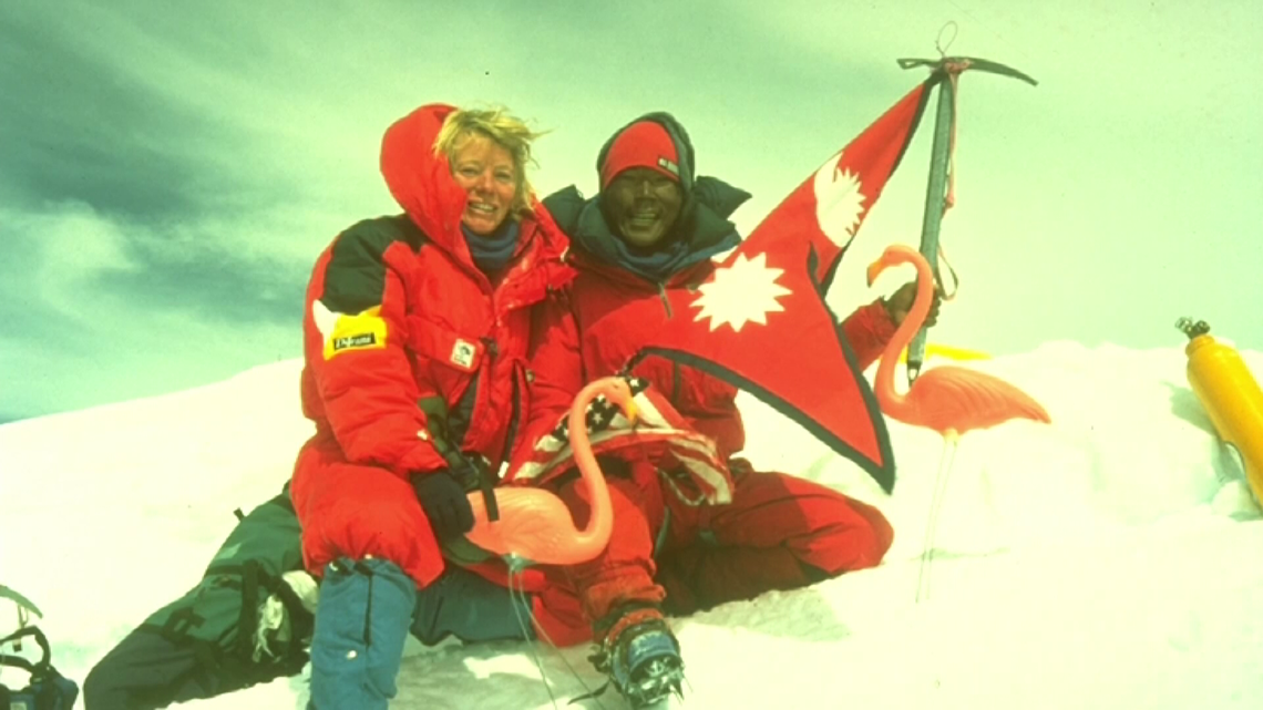 Stacy Allison recalls summiting Everest, overcoming life’s challenges ...